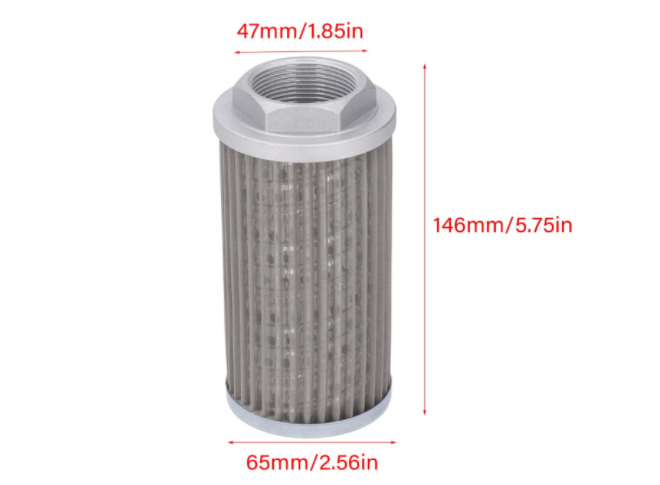 WU series oil suction filter